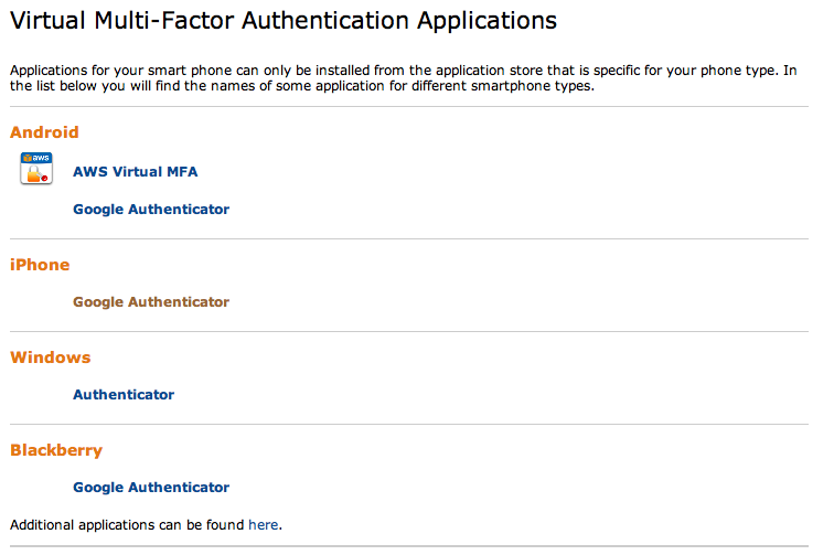 AWS Multi-Factor Authenticationでvirtual MFA devicesとしてGoogle ...