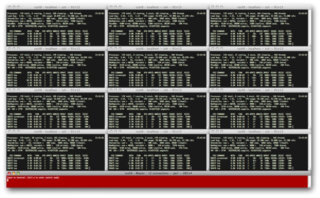 csshXを使ってリモートホストの一括操作を行う | DevelopersIO