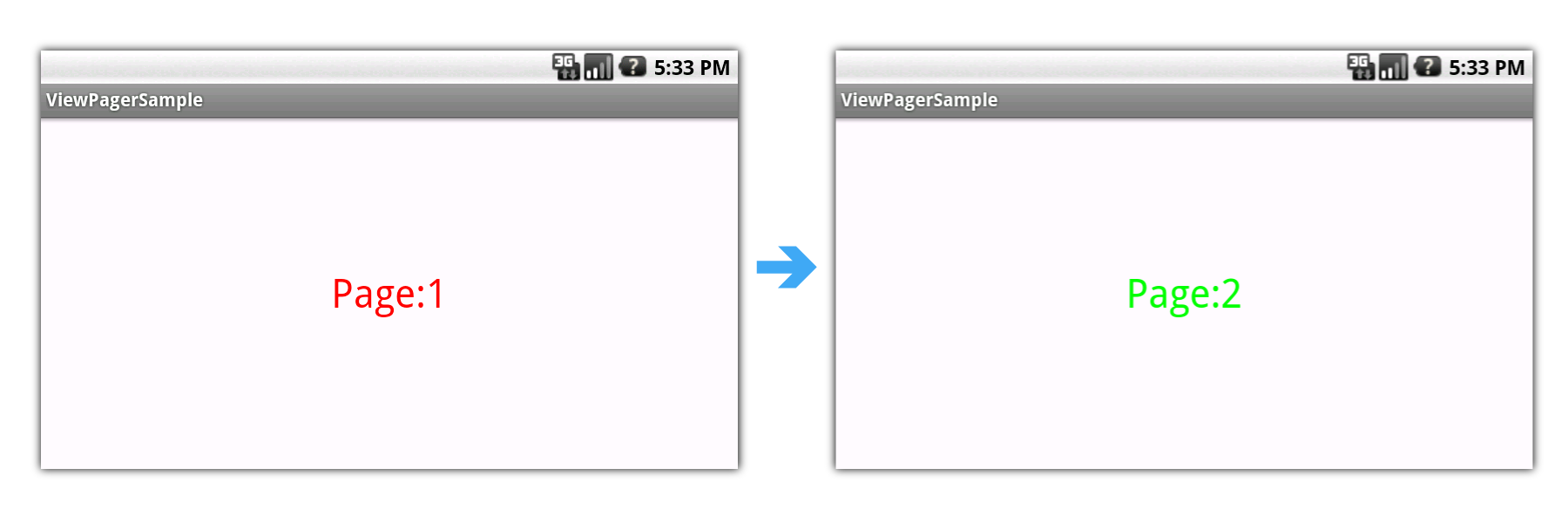 Android Tips #30 ViewPager を使ってスワイプで View を切り替える | DevelopersIO