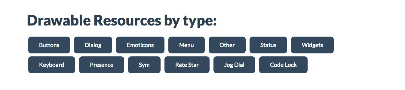 [Android Tips] SDK 内の Drawable リソースが一覧できる「Android Drawables」が便利！ | DevelopersIO