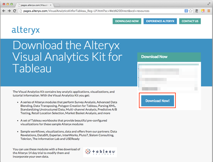 Alteryx Visual Analytics Kit for TableauでTableau&Alteryx連携を実現｜Tableau ...