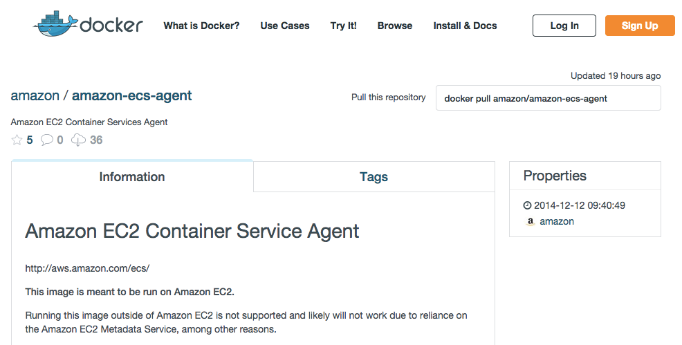 Amazon EC2 Container Service (ECS): ECSエージェントの動作を確認する | DevelopersIO