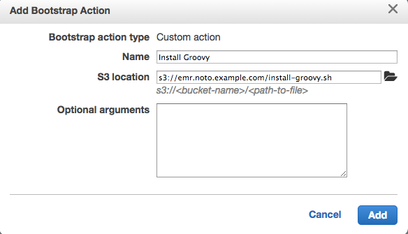 EMR起動時に任意のソフトウェアを追加するには | DevelopersIO