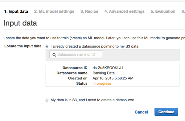 【新サービス】Amazon Machine Learningを試してみた #AWSSummit #AmazonML | DevelopersIO
