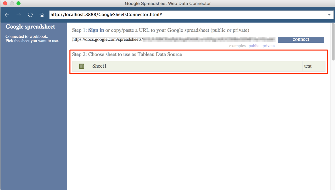 Tableau 9.1 新機能: Tableau Web Data Connectorを使ってGoogleスプレッドシートへの接続を試してみた | DevelopersIO