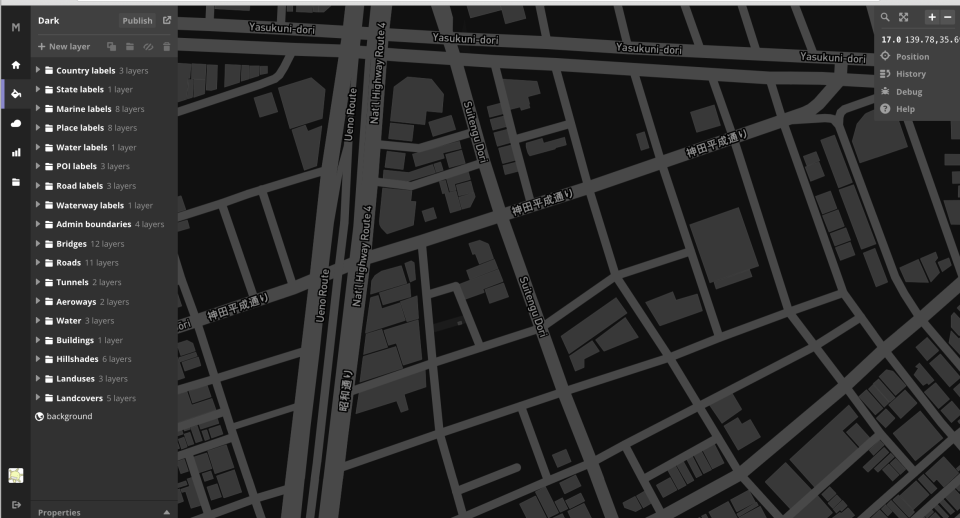 カスタムオンラインマップ作成・共有サービス『Mapbox』を使い始めてみる #mapbox | DevelopersIO