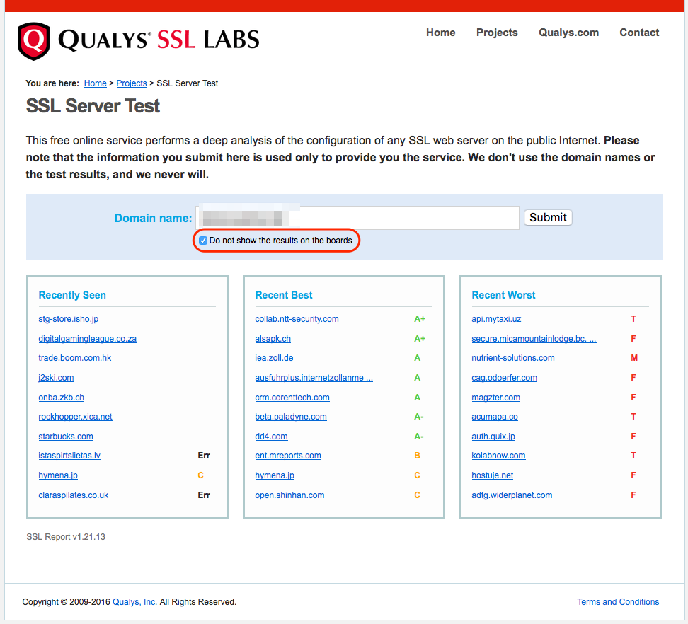 [ACM] 無料SSL環境をセキュリティ診断してみた | DevelopersIO