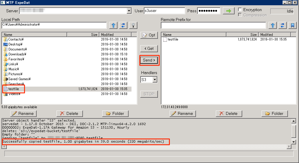 オンプレミス環境からS3に高速ファイル転送：ExpeDat Gateway for Amazon S3を使ってみた | DevelopersIO