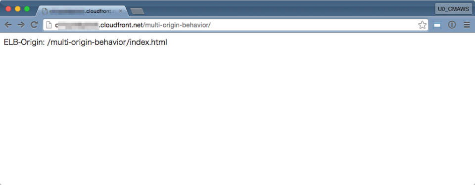 CloudFrontでマルチオリジンとCache Behavior設定してみた | DevelopersIO