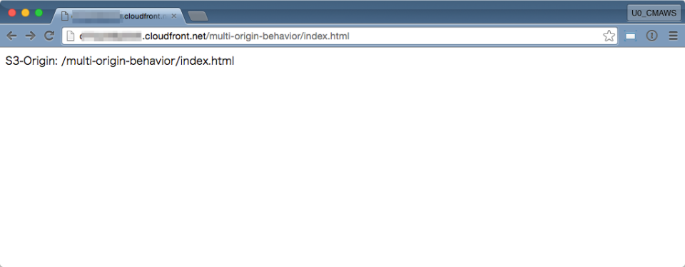 CloudFrontでマルチオリジンとCache Behavior設定してみた | DevelopersIO