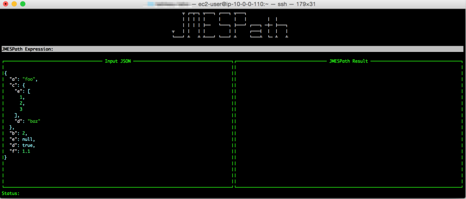 JMESPathのターミナル探索ツール「jmespath.terminal」 | DevelopersIO