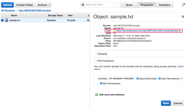 【小ネタ】AWS CLIでS3のPre-Signed URLを生成できるようになっていました！ | DevelopersIO