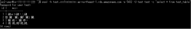 RDS for PostgreSQL で SJISのCSVファイルをインサートする | DevelopersIO