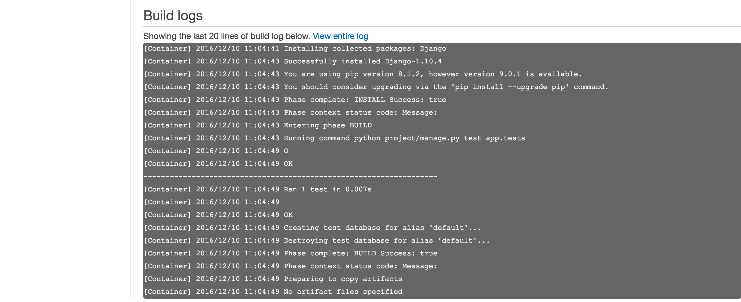 CodePipeline で CodeCommit/CodeBuild/CodeDeploy を繋げてデリバリプロセスを自動化してみた #reinvent | DevelopersIO
