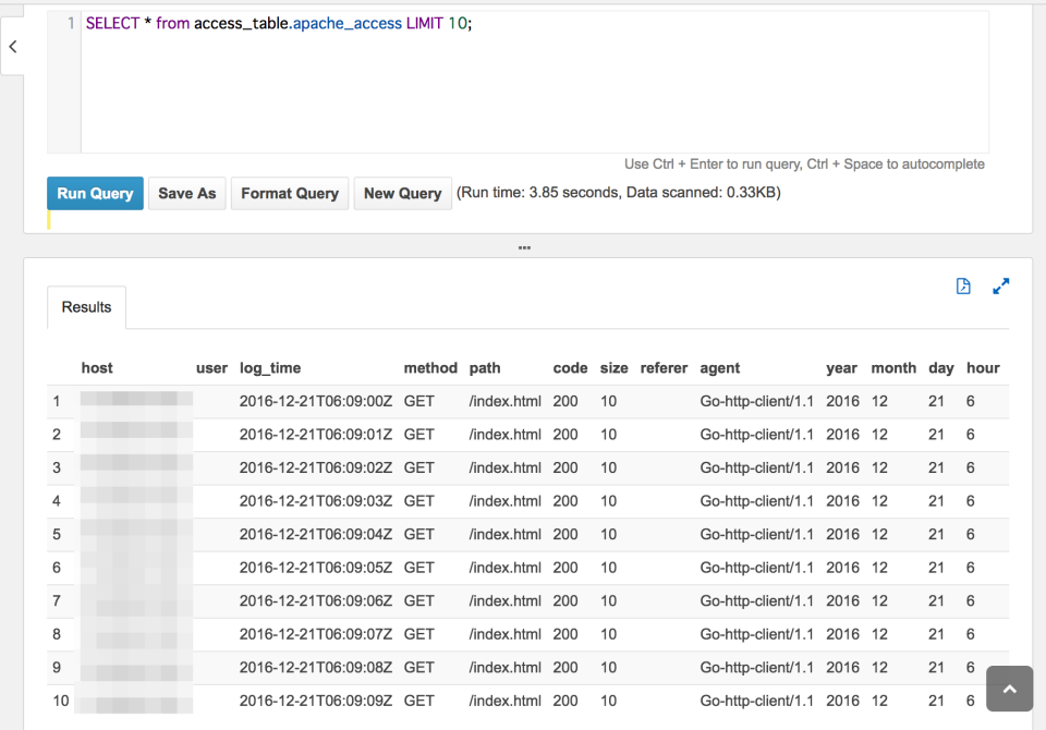 ApacheのアクセスログをAmazon Athenaを使って分析する | DevelopersIO