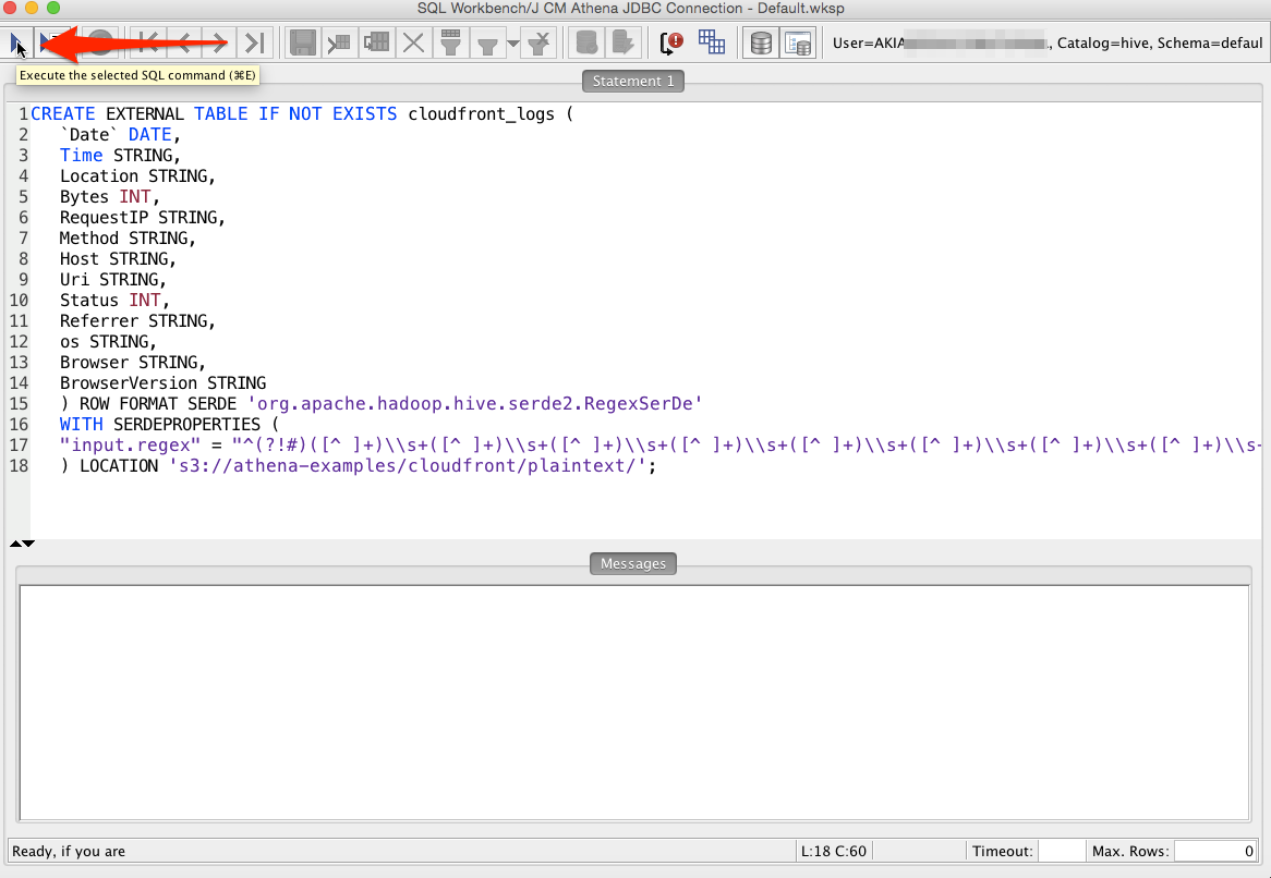 Athenaのjdbcドライバを使ってs3のデータにsql Workbench経由でアクセスする Reinvent Athena