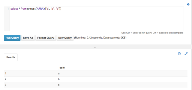 Amazon AthenaでいろいろなSELECTを実行してみる | DevelopersIO