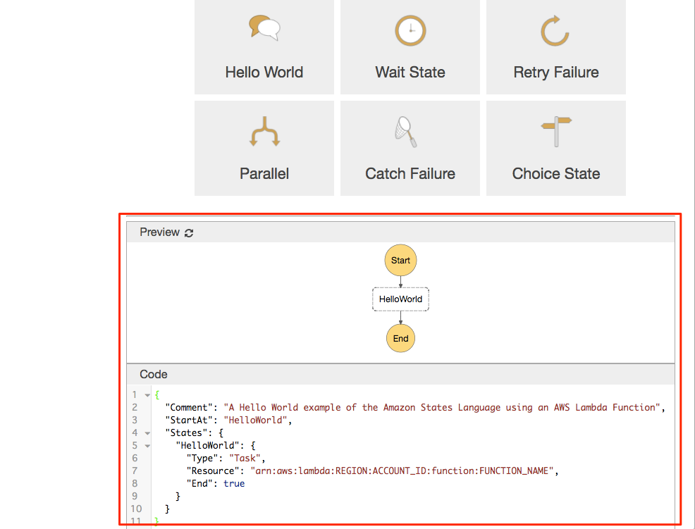 AWS Step Functions: はじめてのAWS Step Functions – ステートマシンの実行 #reinvent | DevelopersIO