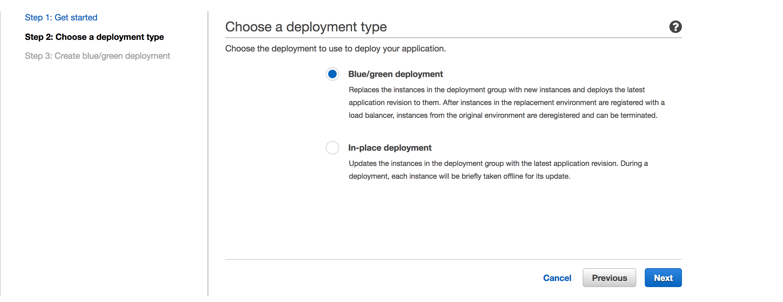 CodeDeploy のデプロイ方式に Blue/Green Deployment が追加されました | DevelopersIO