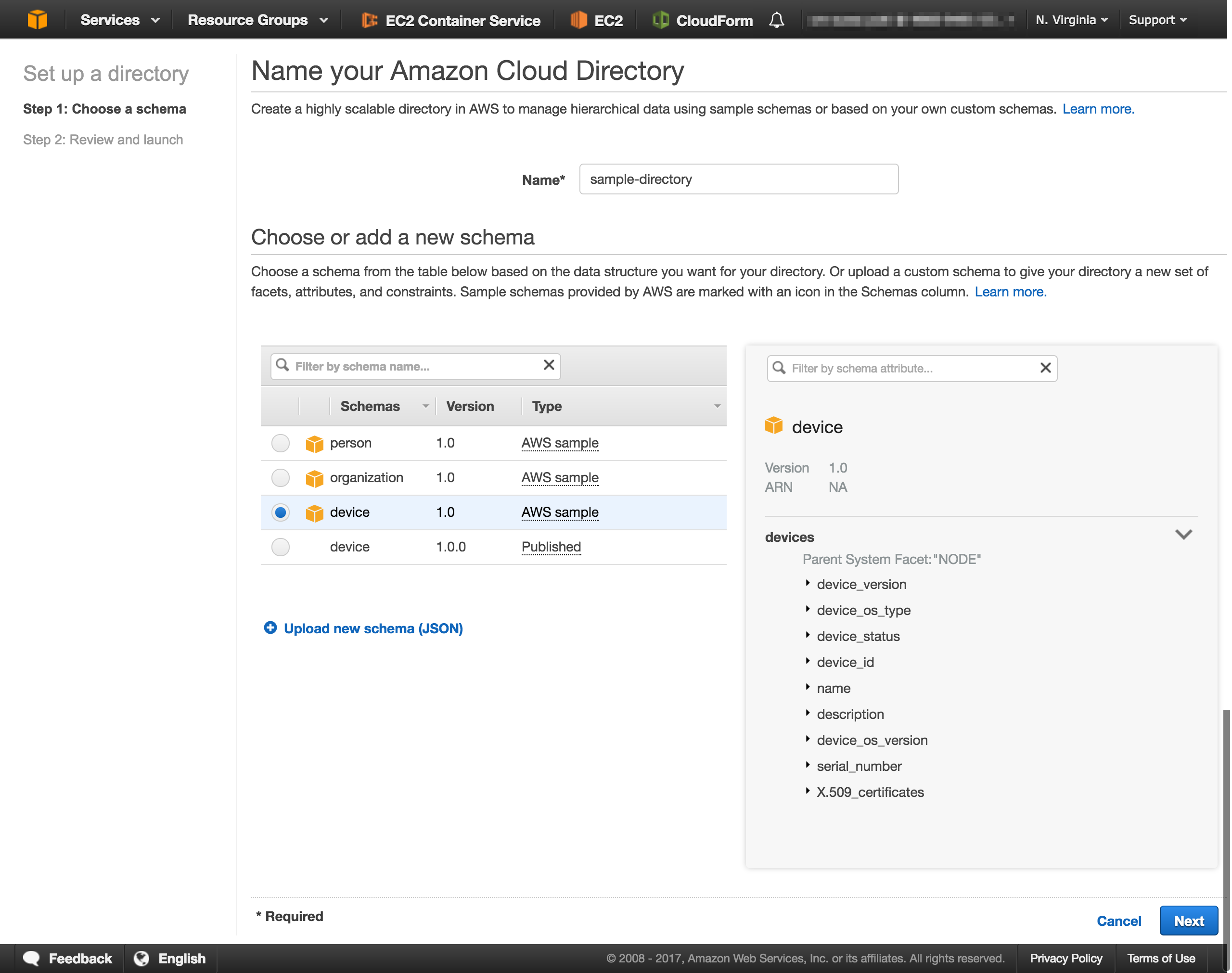 Amazon Cloud Directory を使ってみました – Object の作成と Attributes の取得 | DevelopersIO
