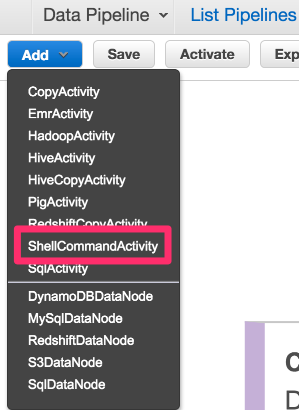 [AWS Data Pipeline]S3上の任意のシェルを実行しジョブを連携させる | DevelopersIO