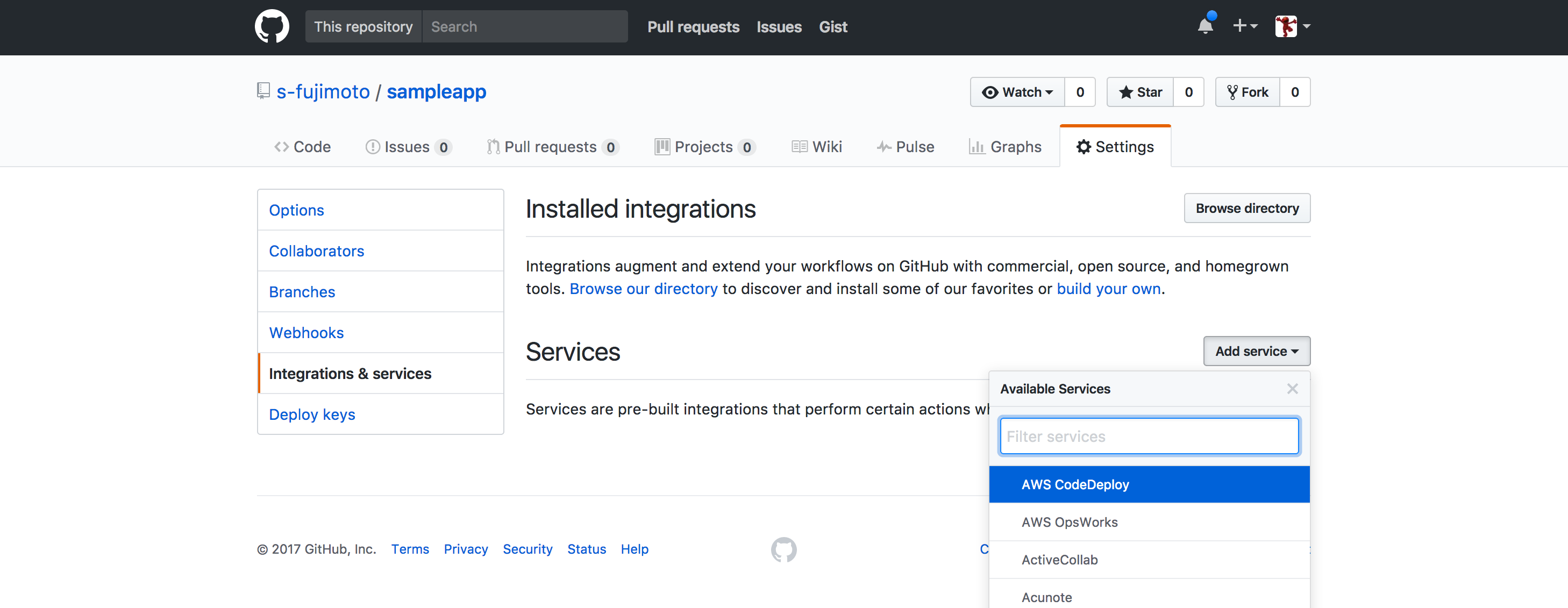 Github の CodeDeploy インテグレーションサービスで自動デプロイする | DevelopersIO