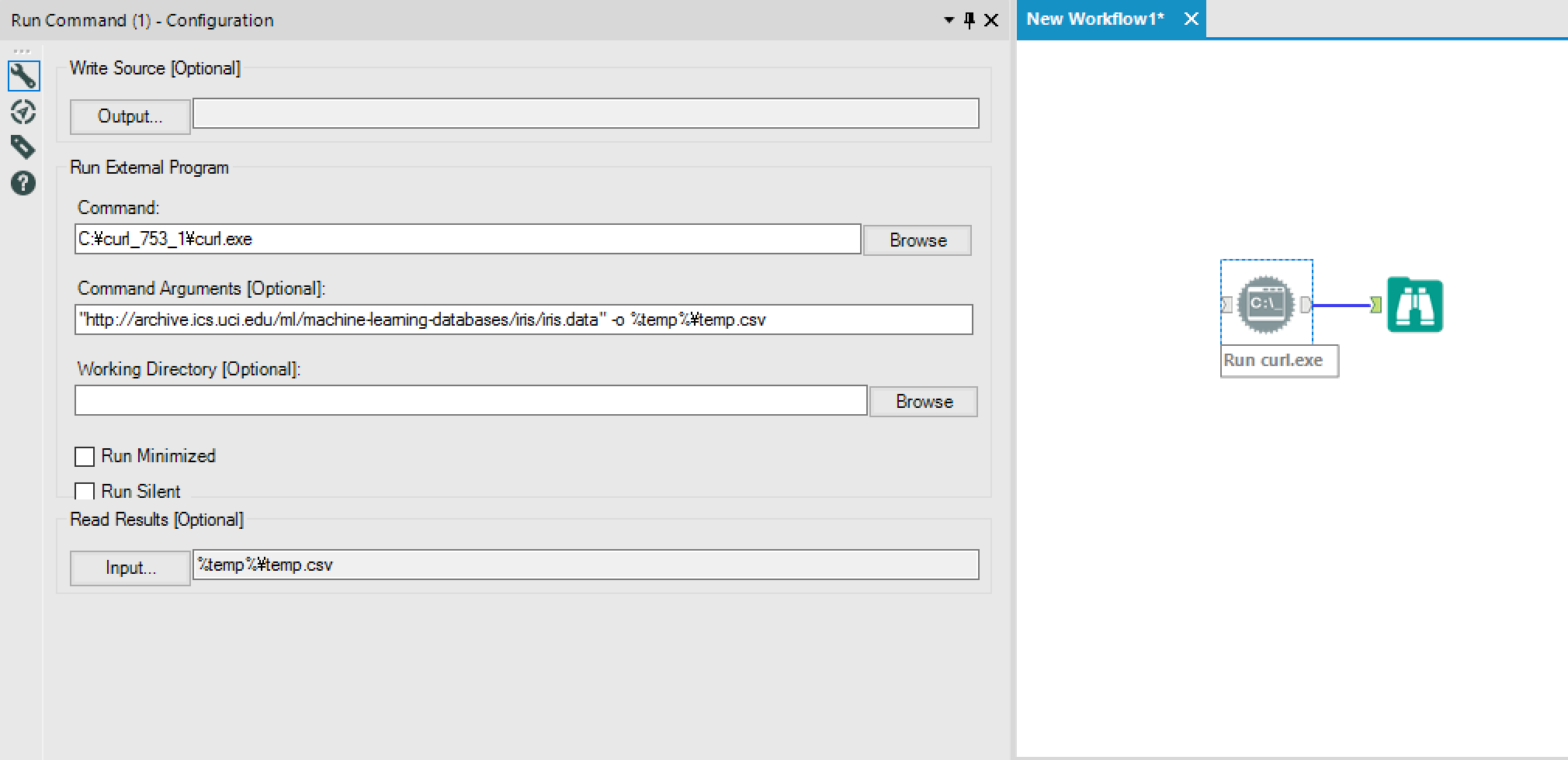 AlteryxのRun Commandで任意のプログラムを利用する | DevelopersIO