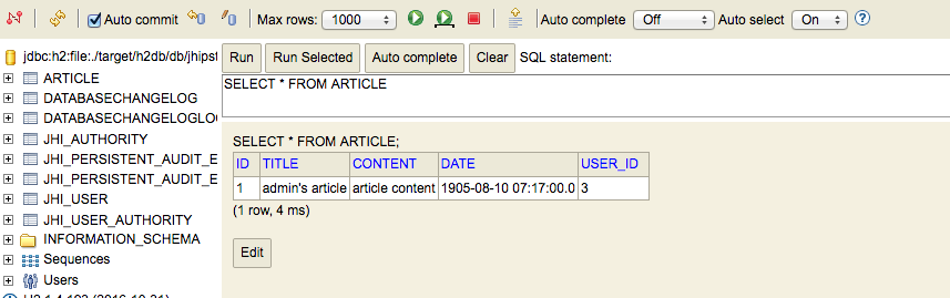 [Java]JHipsterでscaffoldをやってみる | DevelopersIO
