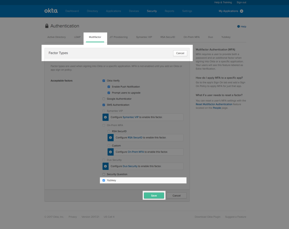 OktaへのサインインでYubiKeyを使えるようにする | DevelopersIO