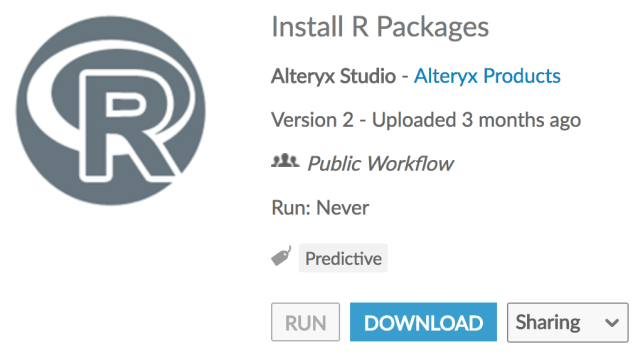 [小ネタ]AlteryxでRのパッケージを追加する | DevelopersIO