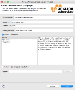 AWS Toolkit for EclipseでEclipseからAWS Lambdaを利用したサーバレスなアプリケーションをデプロイしてみた | DevelopersIO