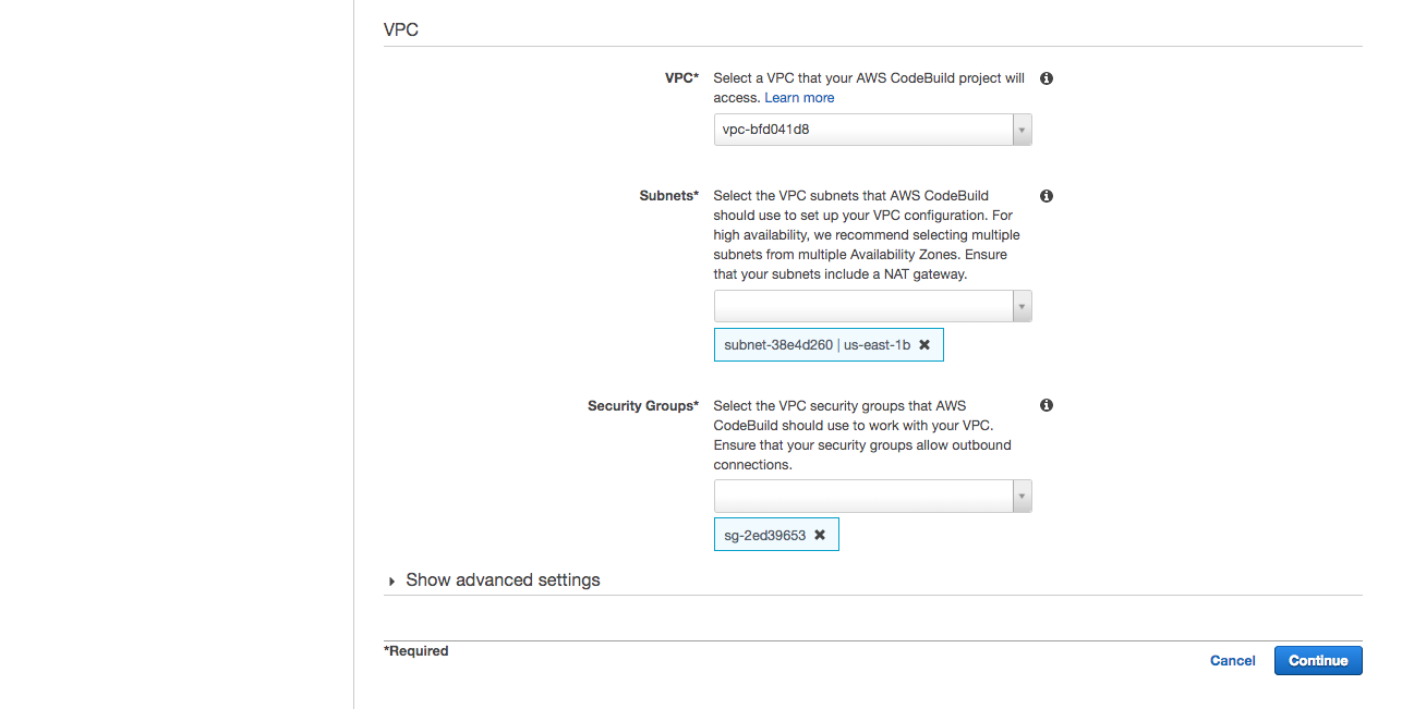Codebuild が Vpc 内のリソースにアクセスできるようになりました Developersio
