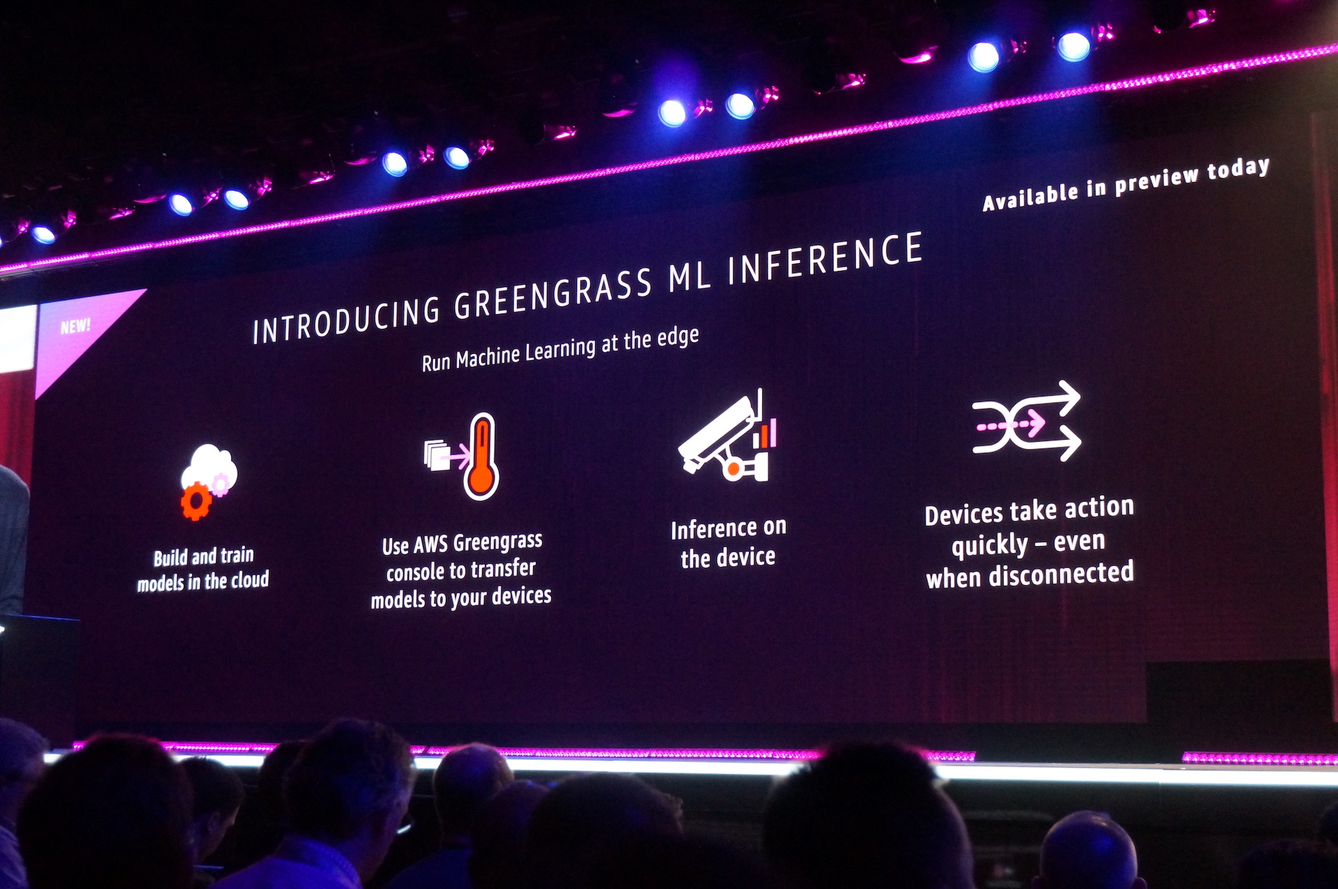 【速報】エッジデバイスで機械学習推論!Greengrass ML Inferenceが発表! #reinvent | DevelopersIO 【速報】エッジデバイスで機械学習推論!Greengrass ML Inferenceが発表! #reinvent | DevelopersIO