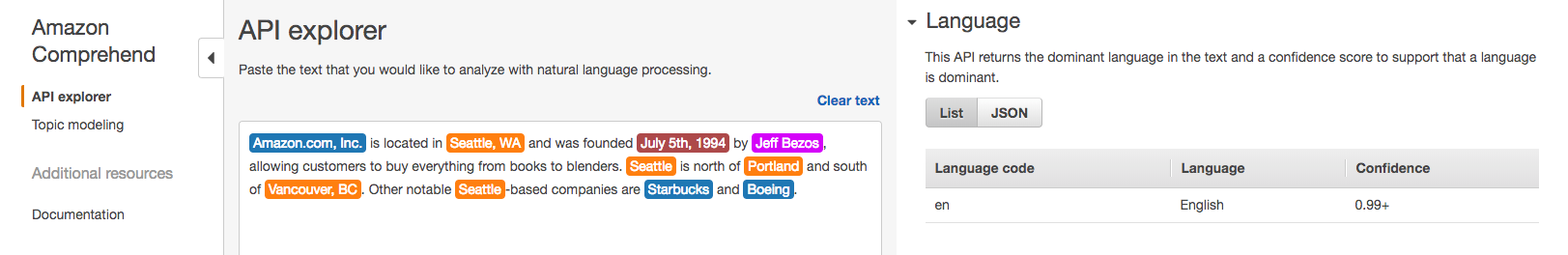 自然言語処理サービスの Amazon Comprehend についてまとめてみた #reinvent | DevelopersIO