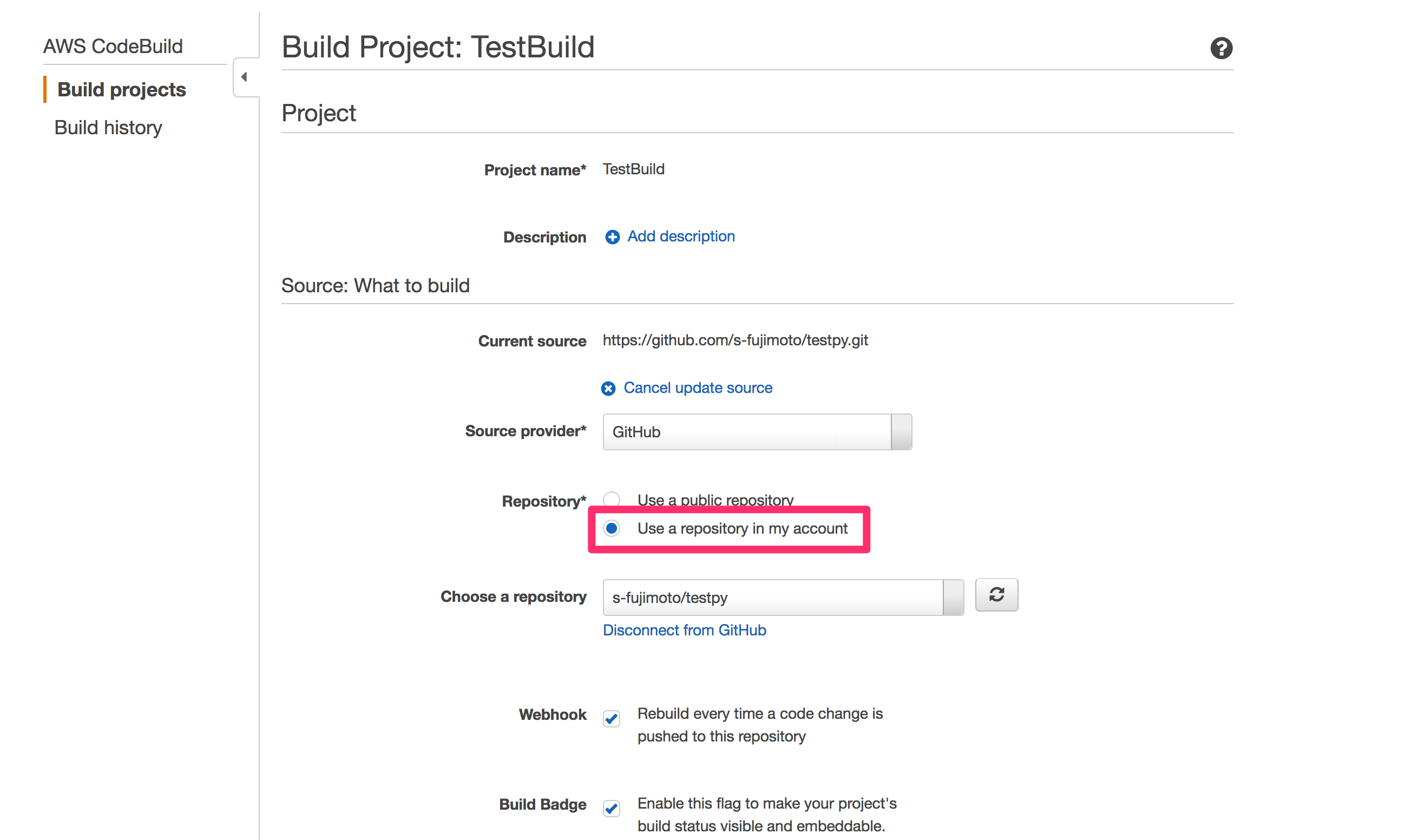 CodeBuild で GitHub のプルリクエストを自動ビルドして、結果を表示する | DevelopersIO