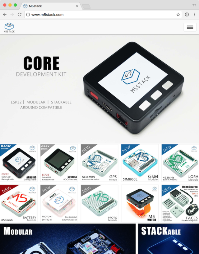 M5Stack −LCDとWi-Fi付きの小型マイコン− と開発環境M5Cloudをためしてみる #m5stack | DevelopersIO