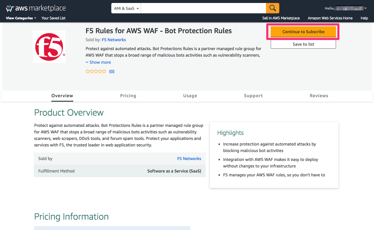 F5 Bot Detection Signatures For AWS WAFを利用してWebサーバーストレスツールのアクセスをブロック | DevelopersIO