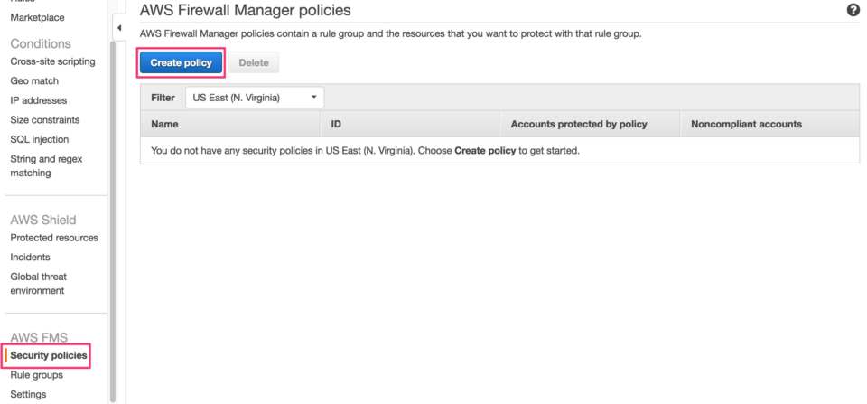【新機能】AWS Firewall Managerを使ってみた | DevelopersIO