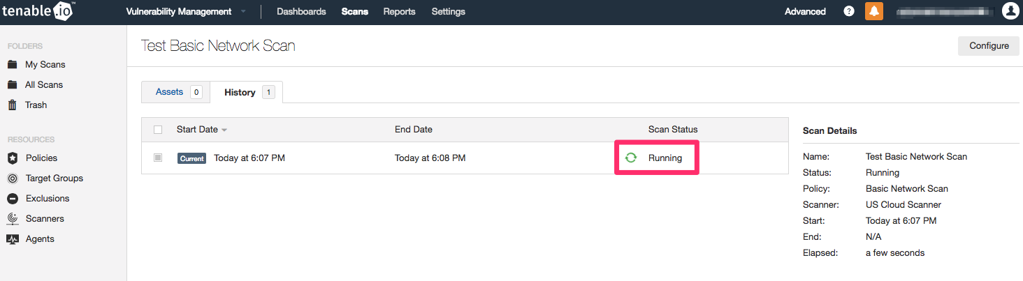 Tenable.ioのBasic Network Scanを実施してみた | DevelopersIO