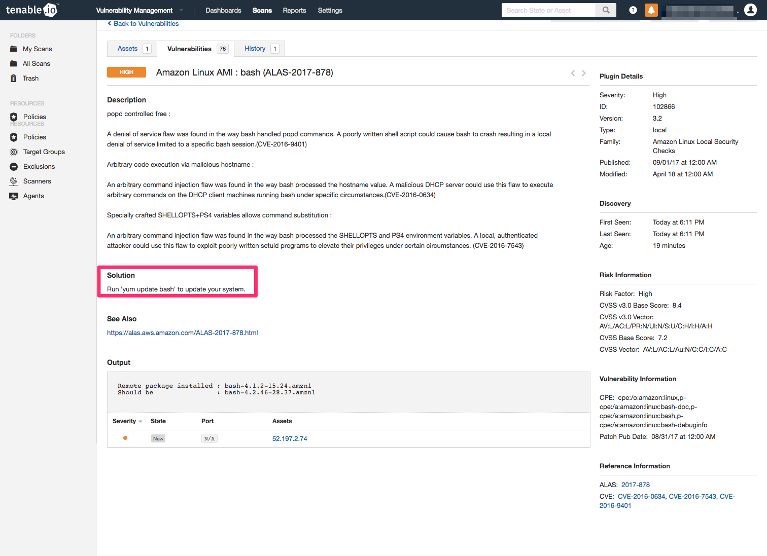 Tenable.ioのBasic Network Scanを実施してみた | DevelopersIO