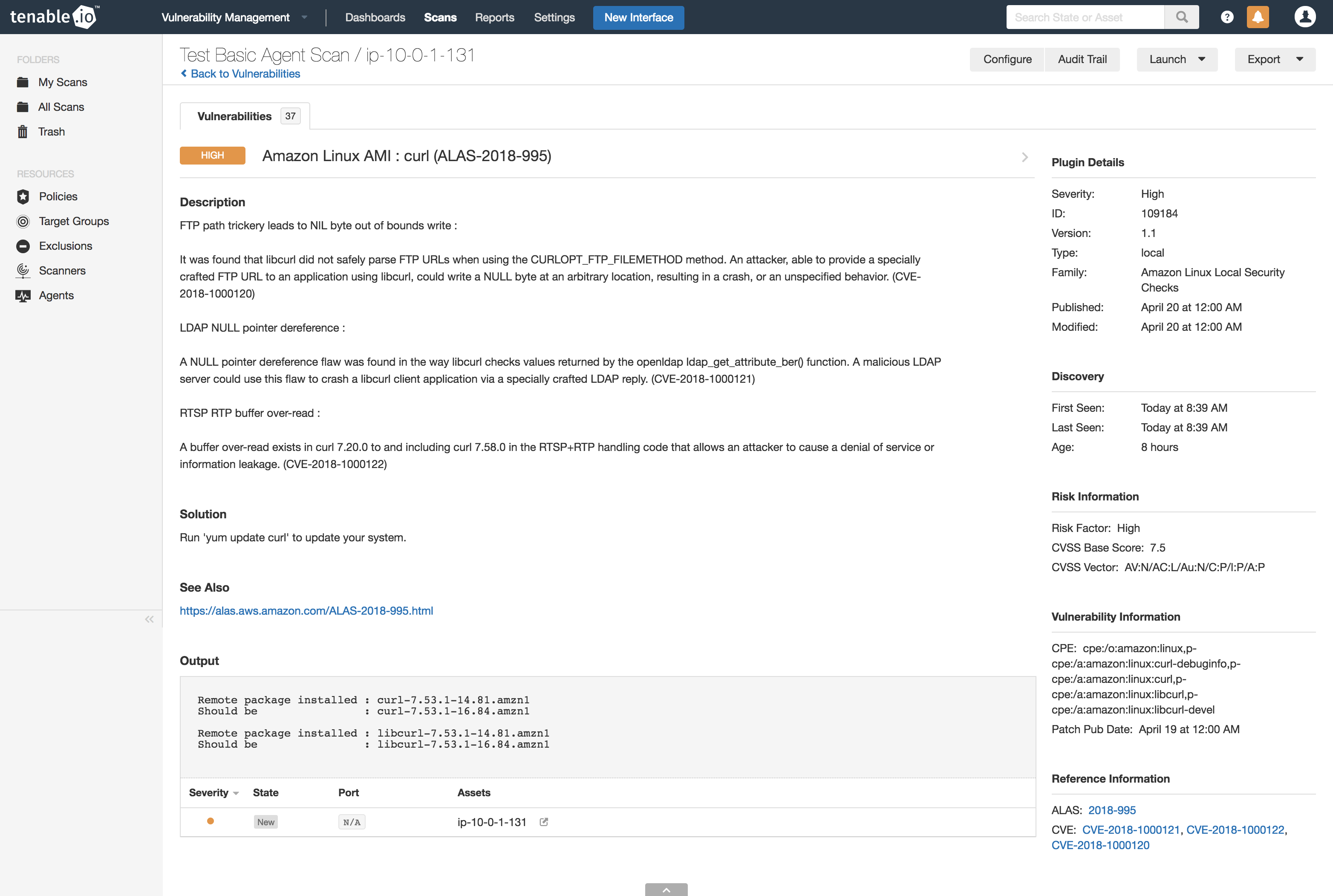 Nessus Agentを利用した脆弱性診断 | DevelopersIO
