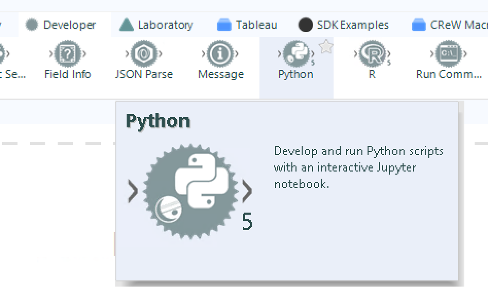 Alteryx 2018.3 新機能：「Python Tool with Jupyter Notebook」でPythonコードを ...
