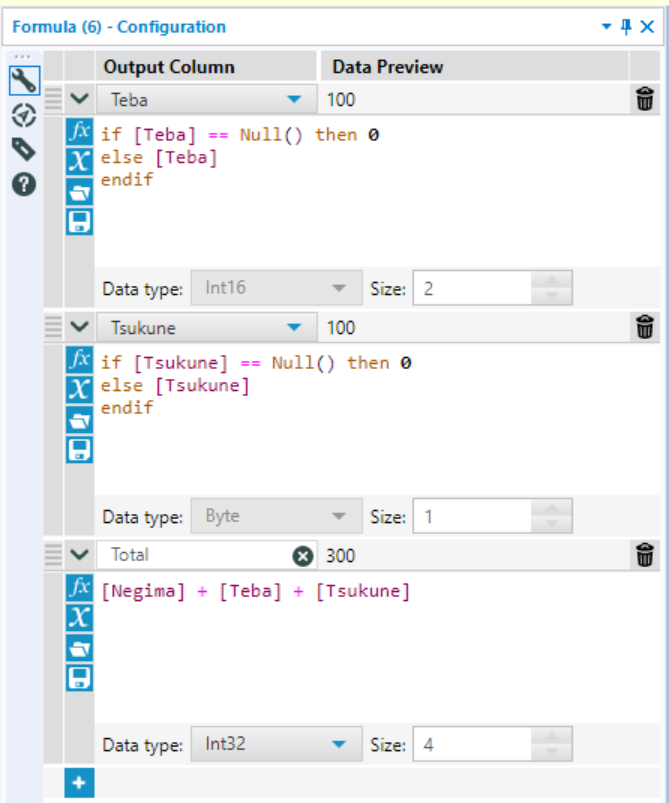 AlteryxでNullを0に置き換えて計算する | DevelopersIO