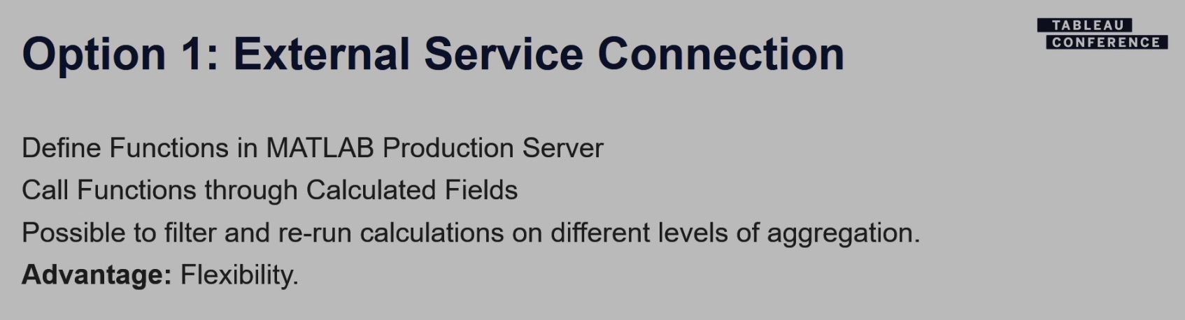 #tc18 TableauとR,Python,MATLABを接続して高度な分析をする – Tableau Conference 2018 at ...