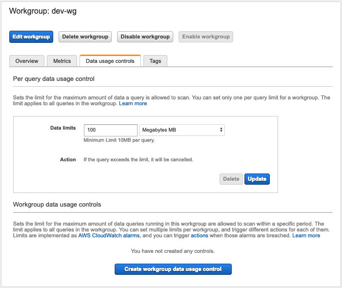 Amazon Athena ワークロード分離やクエリの閲覧、コスト管理が可能になるWorkgroups がリリースされました | DevelopersIO