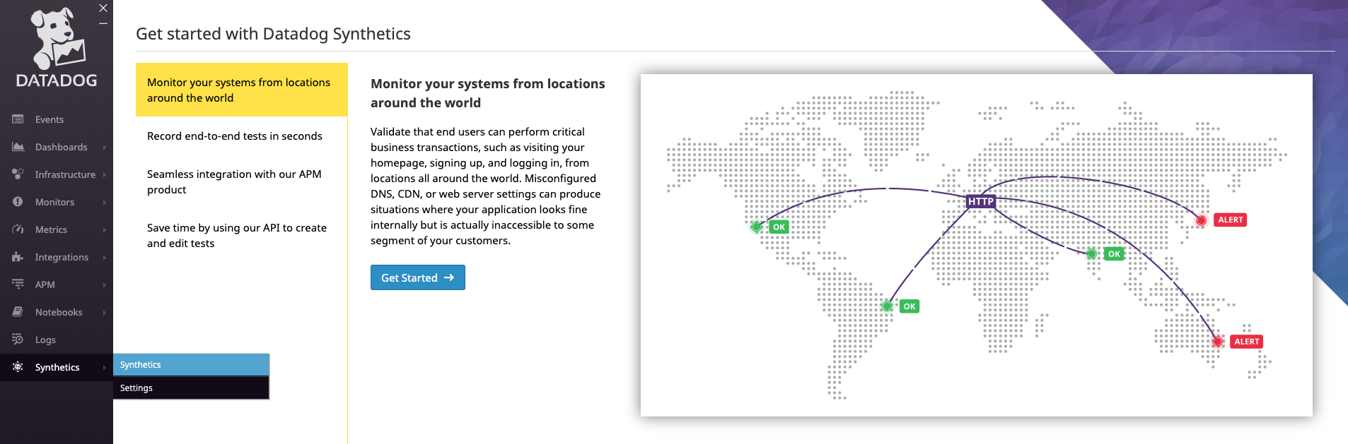 Synthetics API Tests（外形監視）機能を使ってみた #datadog | DevelopersIO