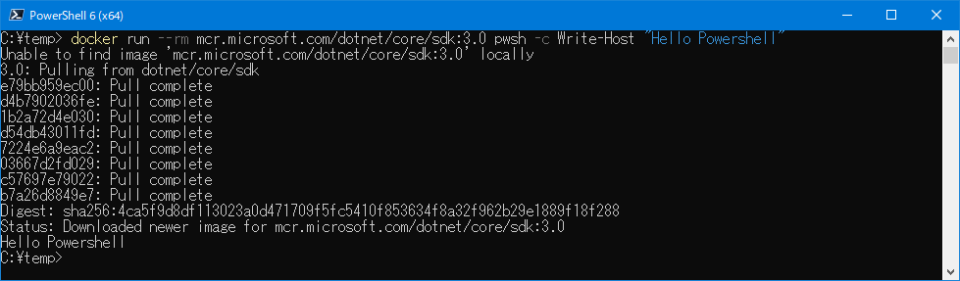 .NET Core 3.0 SDK Docker ImageにPowerShell Coreが含まれました | DevelopersIO