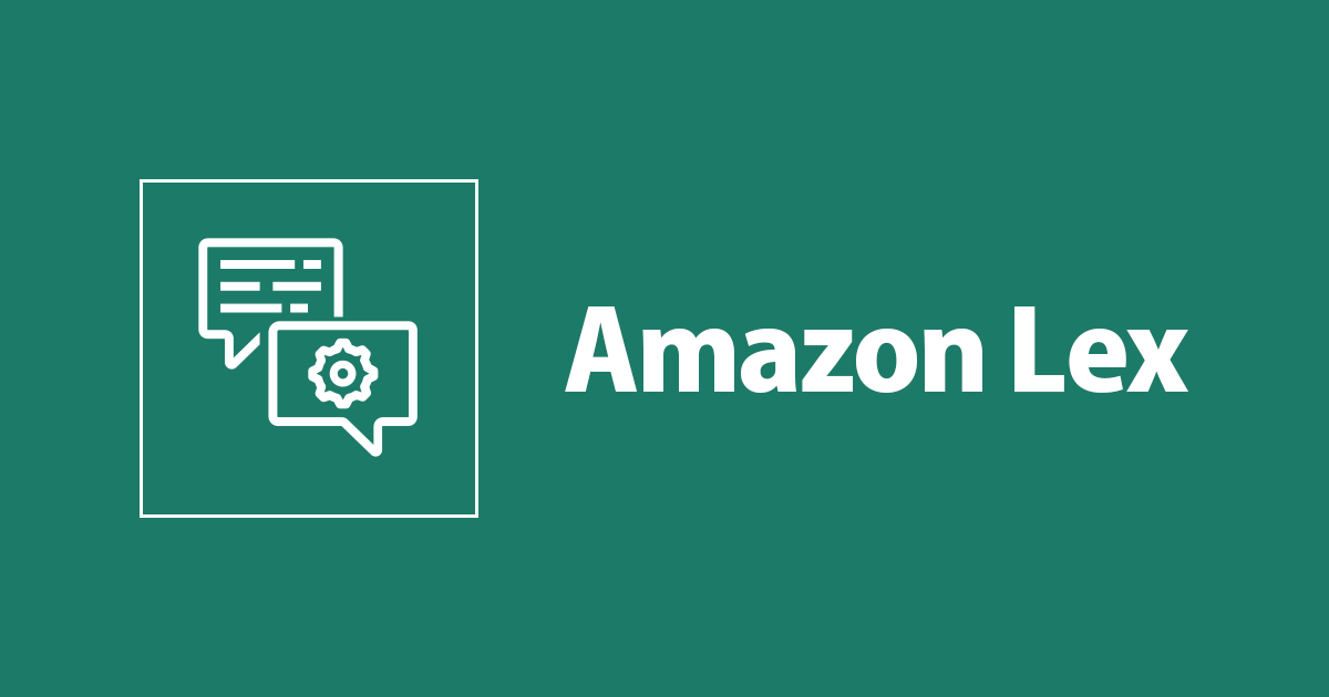 Amazon Lex ボットに Web Ui を提供する Aws Samplesaws Lex Web Ui を試してみた