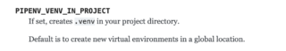 [Python] Pipenvで仮想環境をプロジェクトディレクトリ配下に作る方法 | DevelopersIO