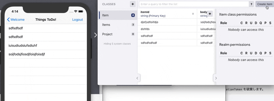 RealmSwift入門 -Realm Platform 管理画面からアプリのデータを変更するまで- | DevelopersIO